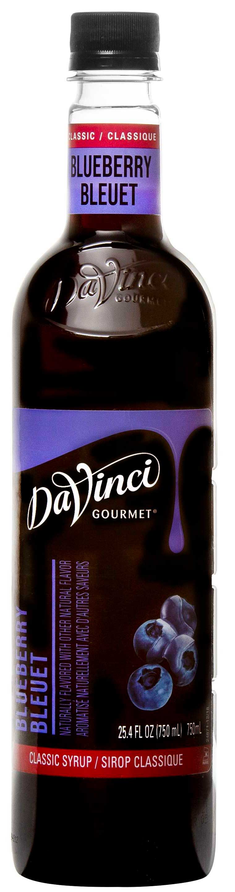 Davinci Gourmet Blueberry Syrup, 750 Milliliter -- 4 per case ...