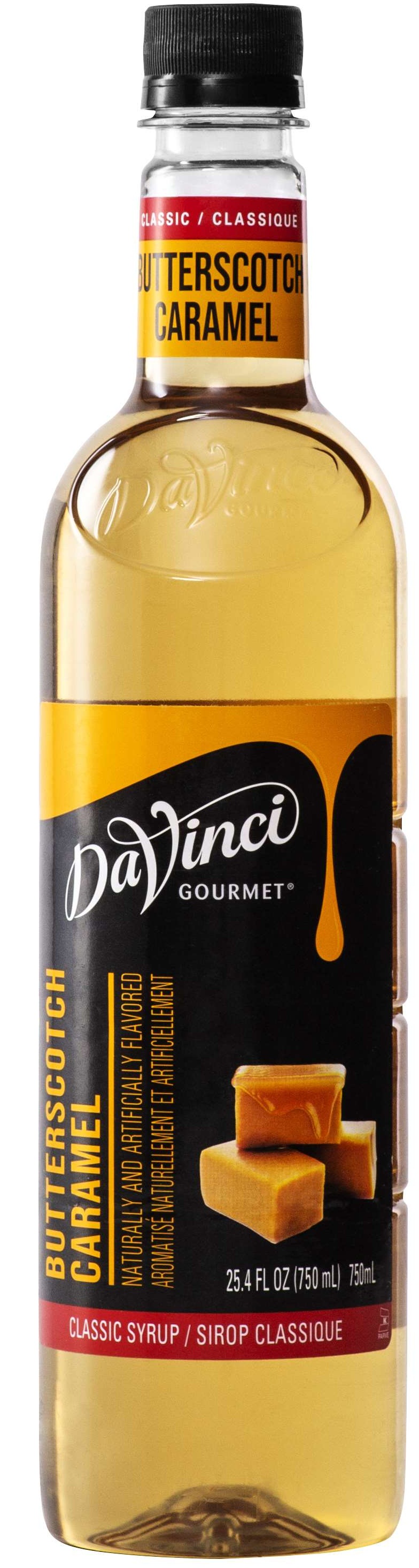 Davinci Gourmet Butterscotch Syrup, 750 Milliliter -- 4 per case ...