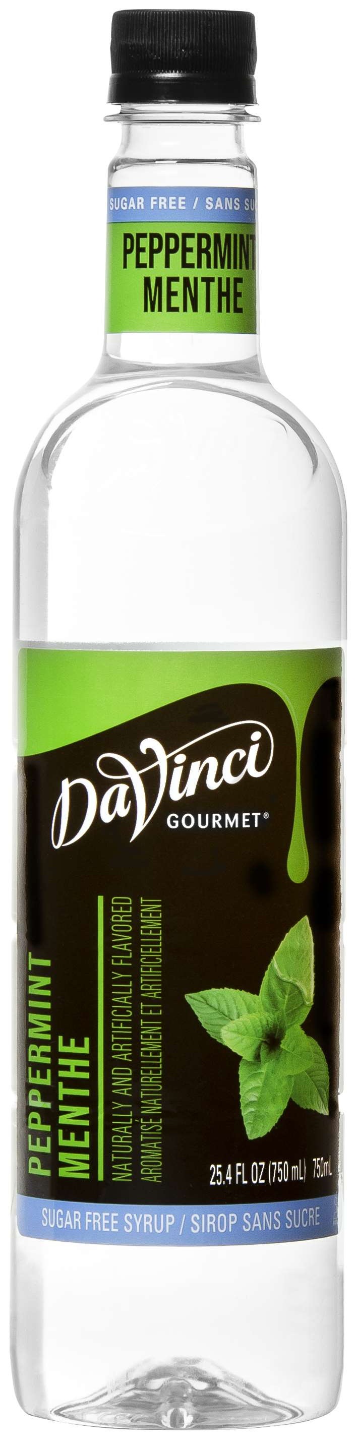 Davinci Gourmet Sugar Free Peppermint Syrup, 750 Milliliter -- 4 per ...