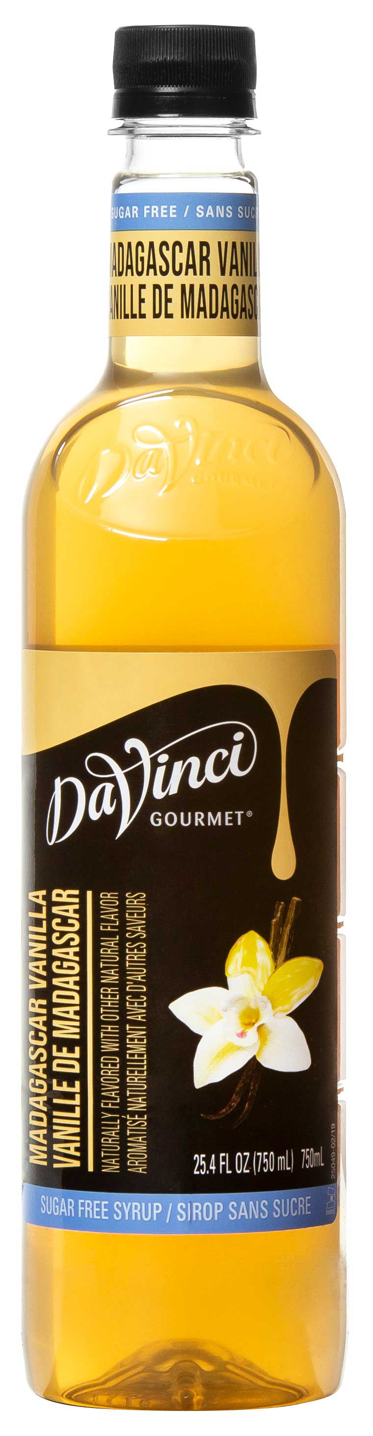 Davinci Gourmet Sugar Free Madagascar Vanilla Syrup, 750 Milliliter ...