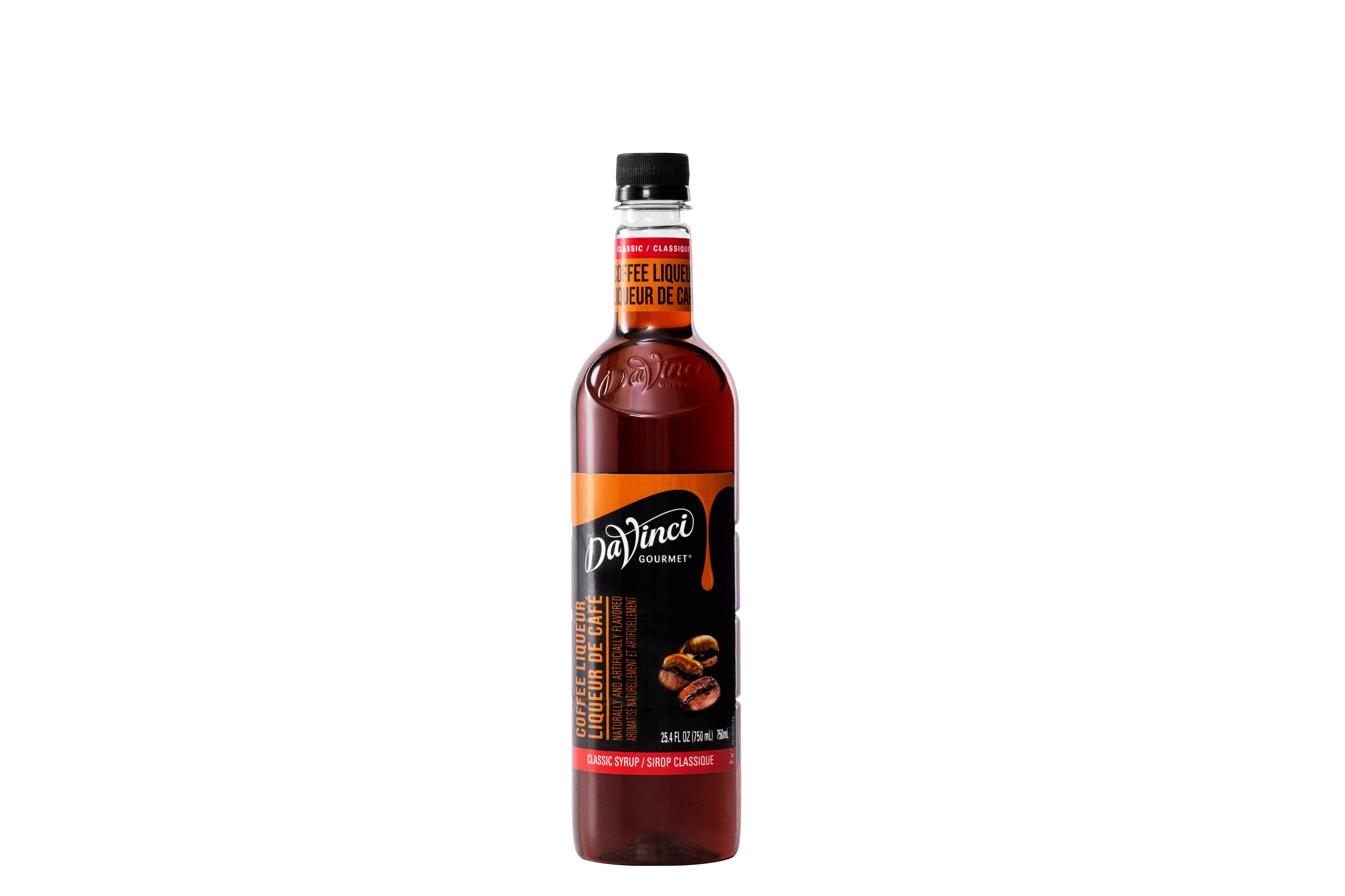 Davinci Gourmet Coffee Liqueur Flavored Syrup, 750 Milliliter -- 4 per ...
