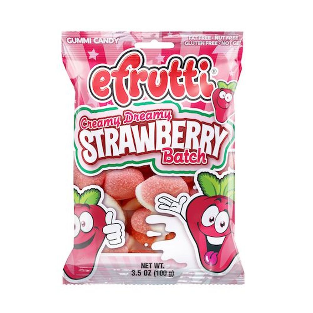 Efrutti Creamy Dreamy Strawberry Gummi Candy Case | FoodServiceDirect