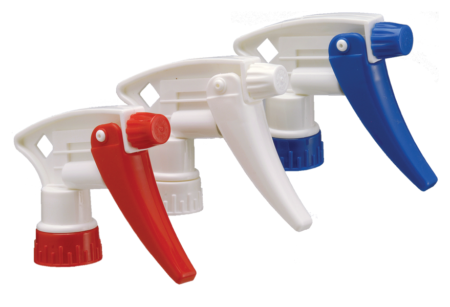 Tolco Model 220 White Trigger Sprayer, 8 inch -- 200 per case.