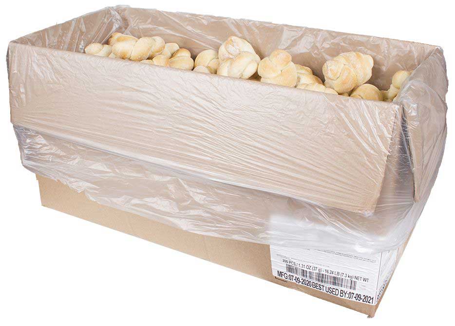 Wenner Bakery Par Baked Baked Dough Knot Roll Case | FoodServiceDirect