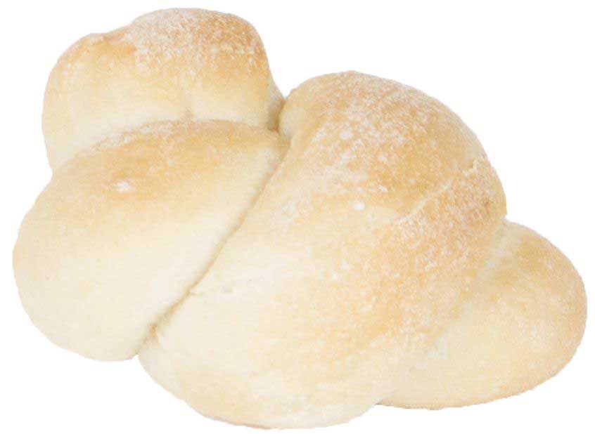 Wenner Bakery Par Baked Baked Dough Knot Roll Case | FoodServiceDirect