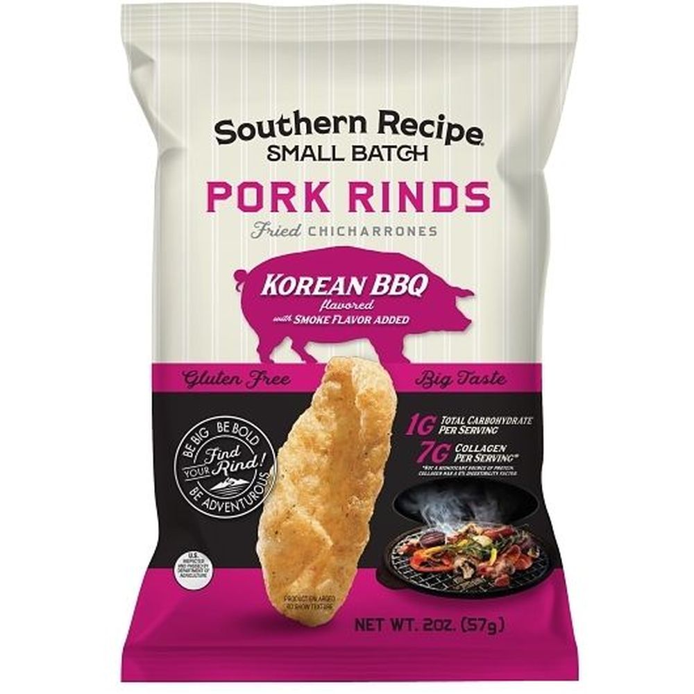 Southern Recipe Small Batch Fried Pork Rinds, 2 Ounce -- 9 per case