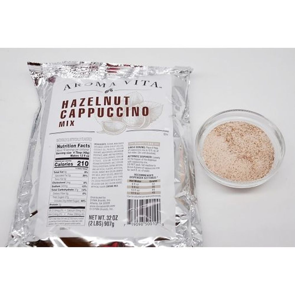 Aroma Vita Hazelnut Cappuccino, 2 Pound -- 6 per case