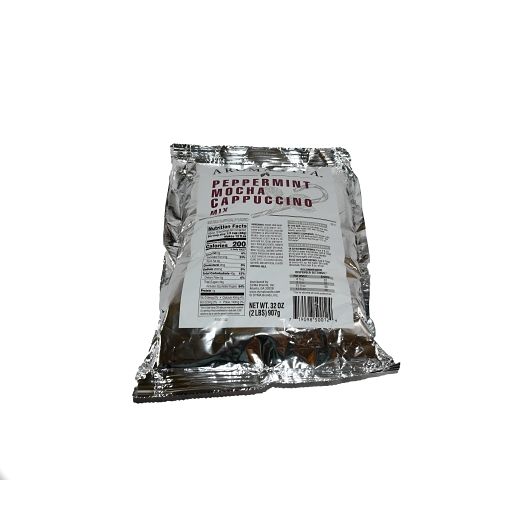 Aroma Vita Peppermint Mocha Cappuccino Mix, 2 Pound -- 6 per case