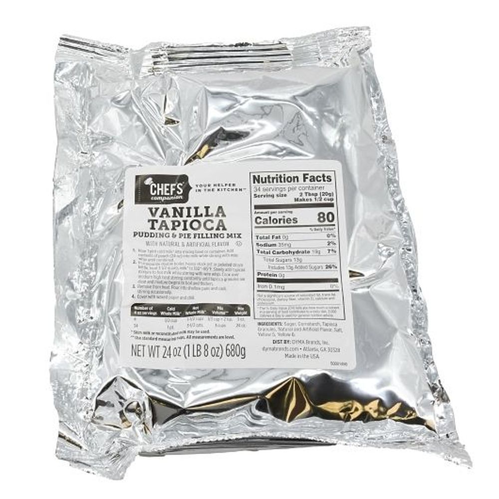 Chefs Companion Tapioca Pudding Mix, 24 Ounce -- 12 per case.