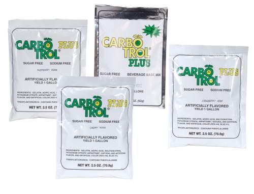 Gelatin Carbotrol Assorted Red Car 18 Case 2.5 Ounce