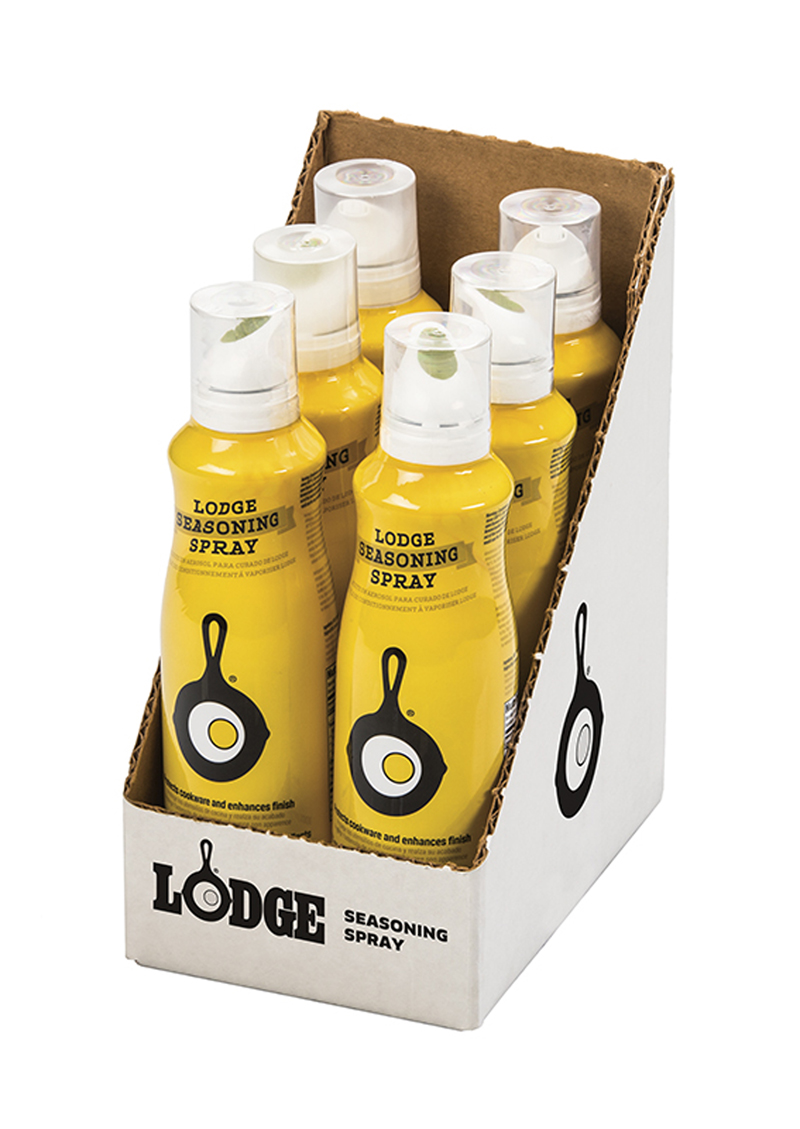 Lodge Seasoning Spray -- 6 per case.