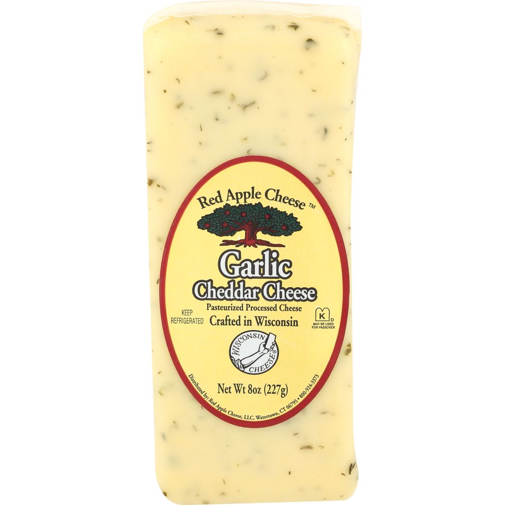 Red Apple Cheese Garlic Cheddar Cheese | FoodServiceDirect