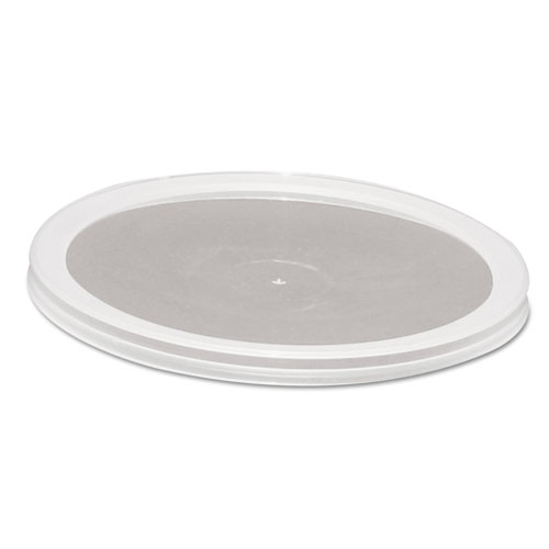 WNA Plastic Clear Over Cap Style Deli Container Lid -- 500 per case