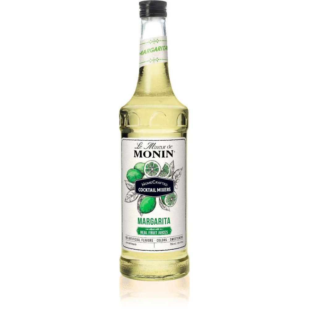 Monin Homecrafted Margarita Cocktail Mixer, 750 Milliliter -- 6 per case