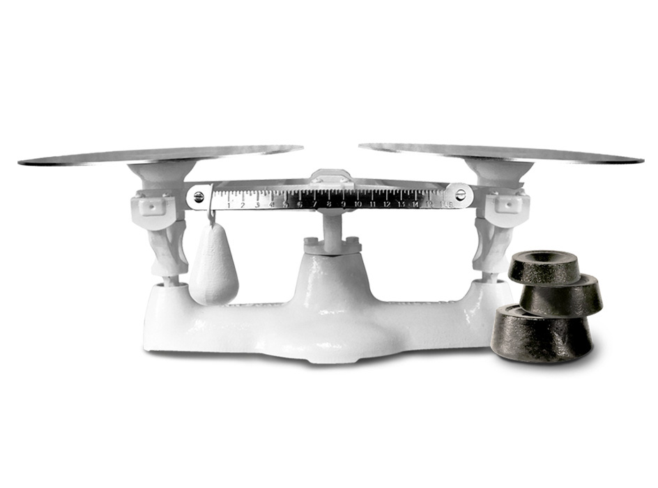 Penn Scale Baker Scale With Stainless Steel Plates, 8 Pound