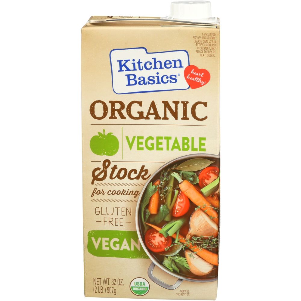 Kitchen Basics Organic Vegetable Stock, 32 Ounce -- 12 per case