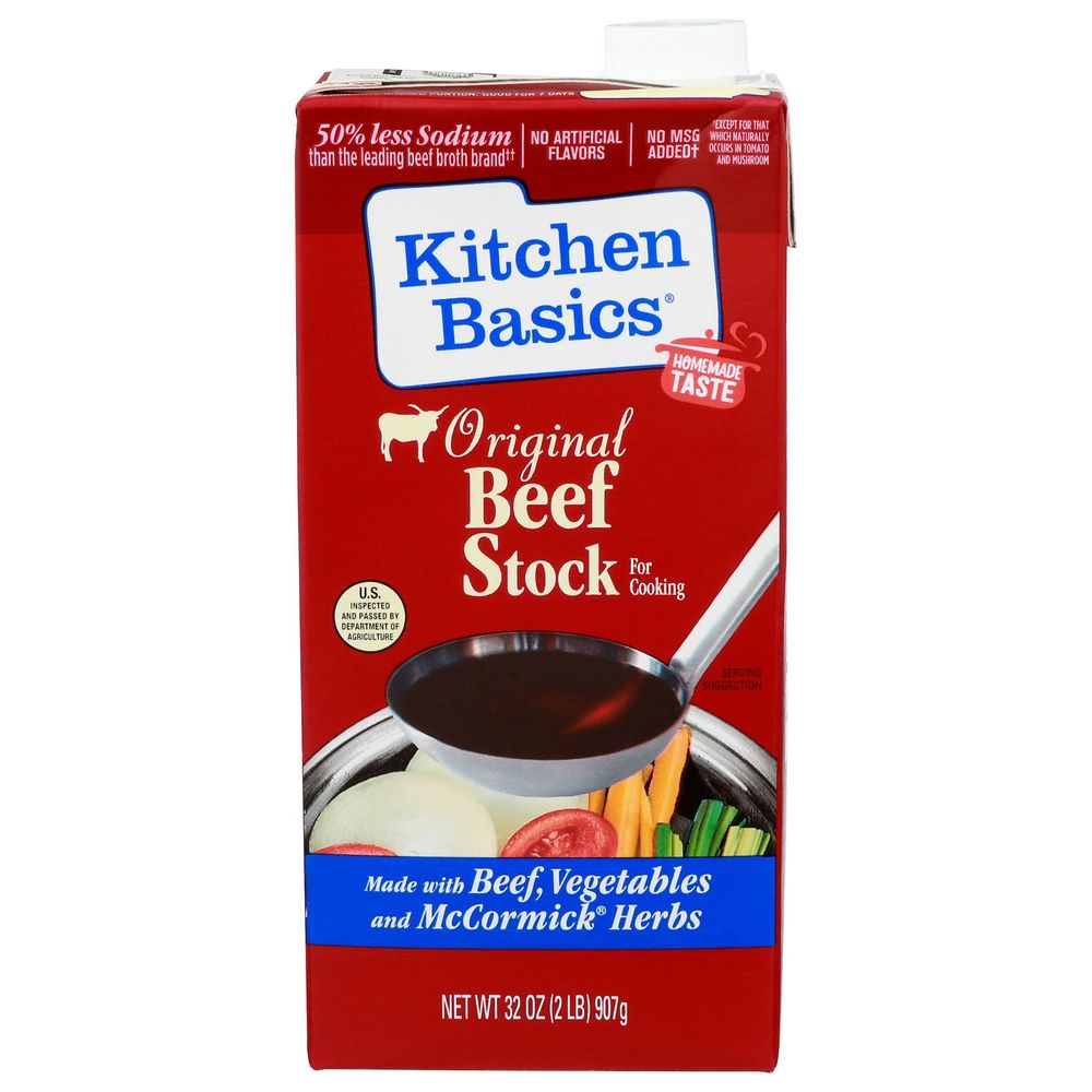 Kitchen Basics Original Beef Stock, 32 Ounce -- 12 per case