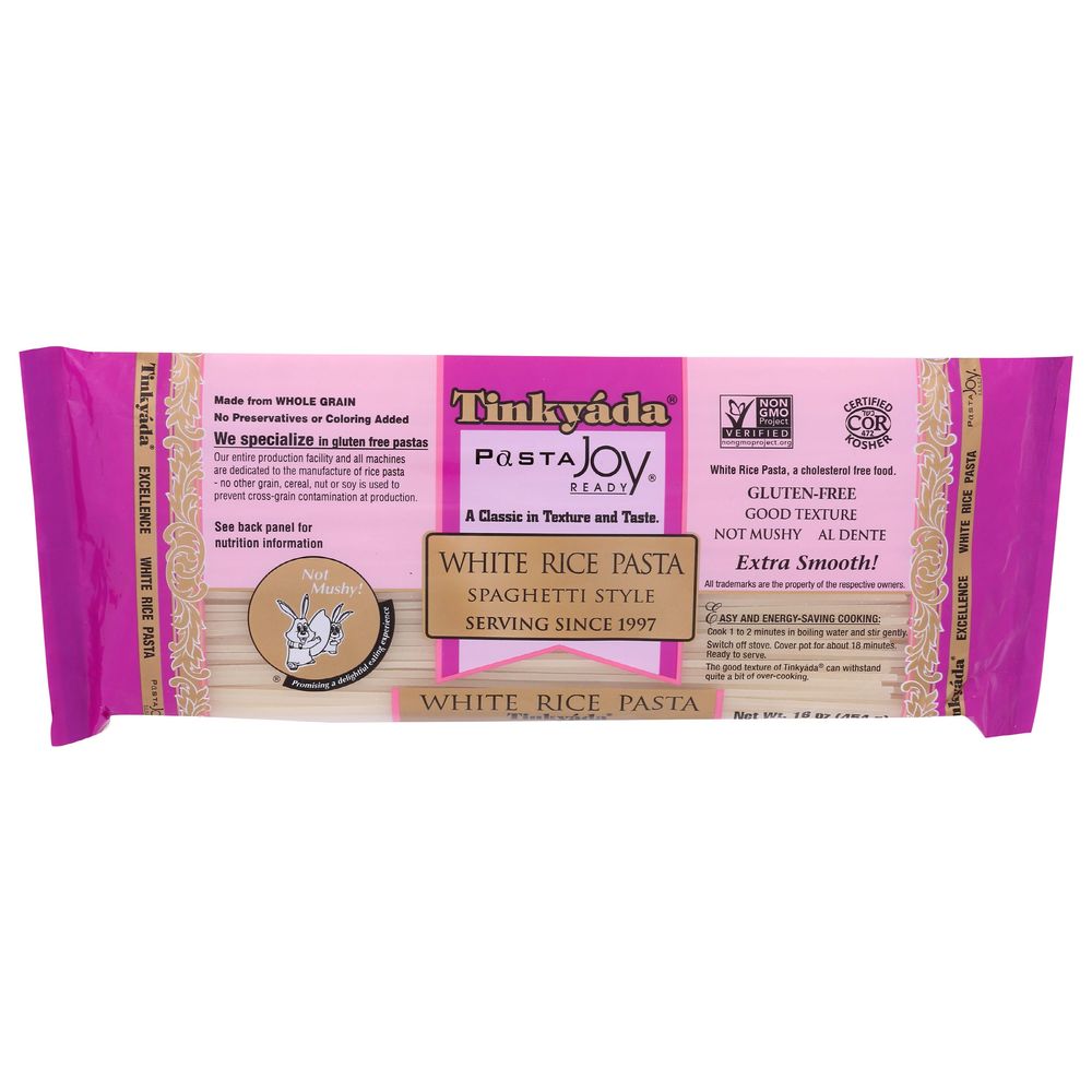 Tinkyada White Rice Spaghetti Pasta, 16 Ounce