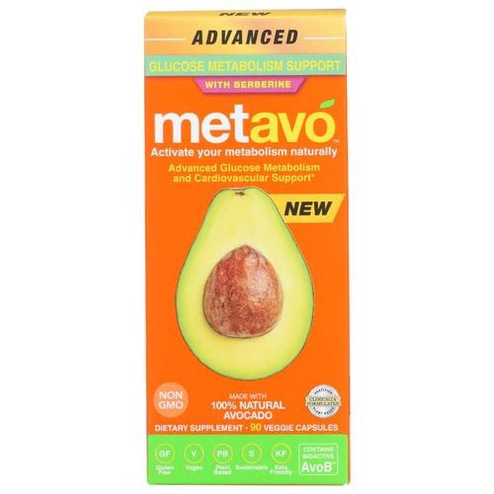 Metavo Advanced Metabolism Support with Berberine Capsules, 90 count ...