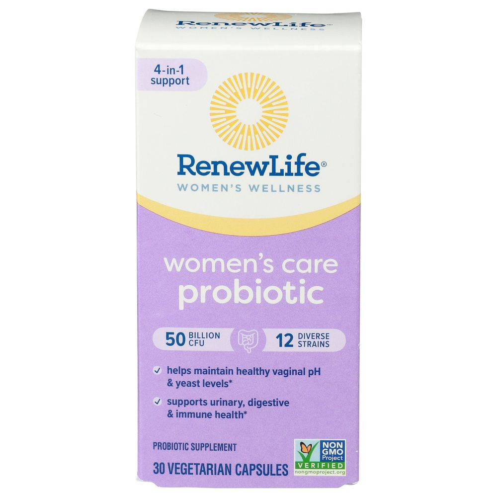 Renew Life Ultimate Flora Womens Vaginal Probiotic Supplement ...