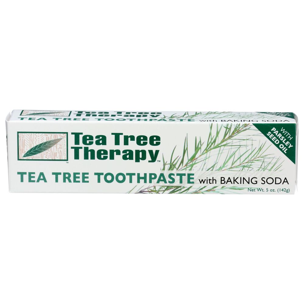 Tea Tree Therapy Tea Tree Toothpaste with Baking Soda, 5 Ounce ...