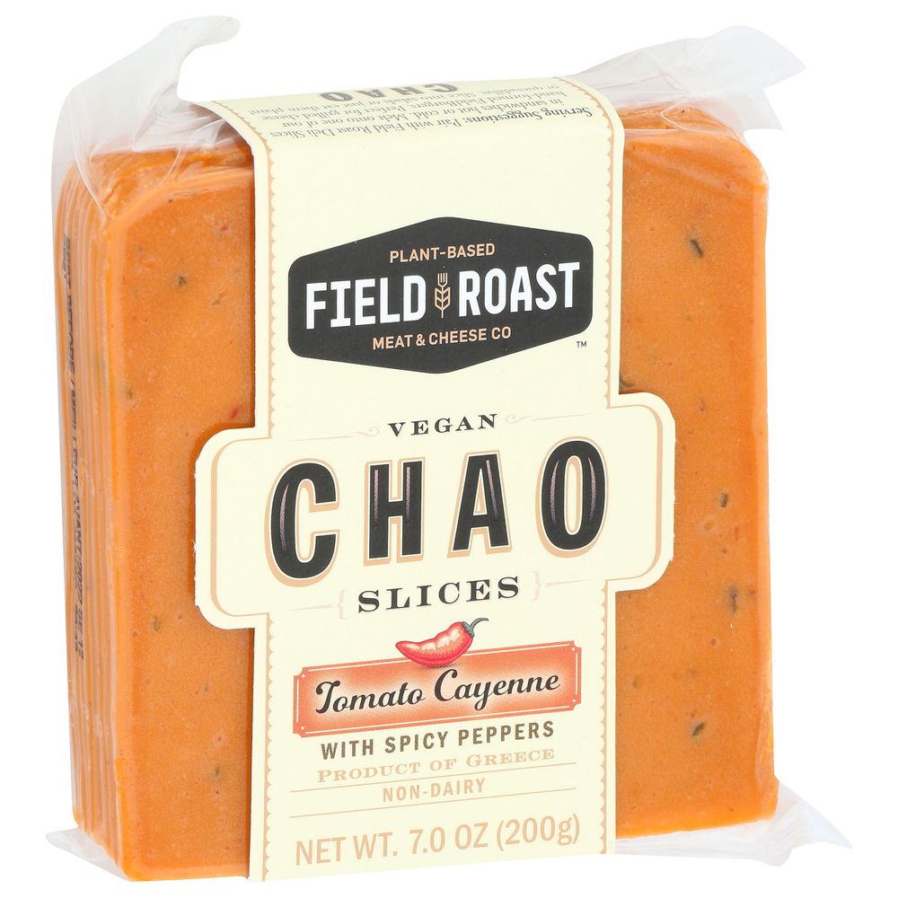 Field Roast Plant Based Tomato Cayenne Chao Cheese Slices ...
