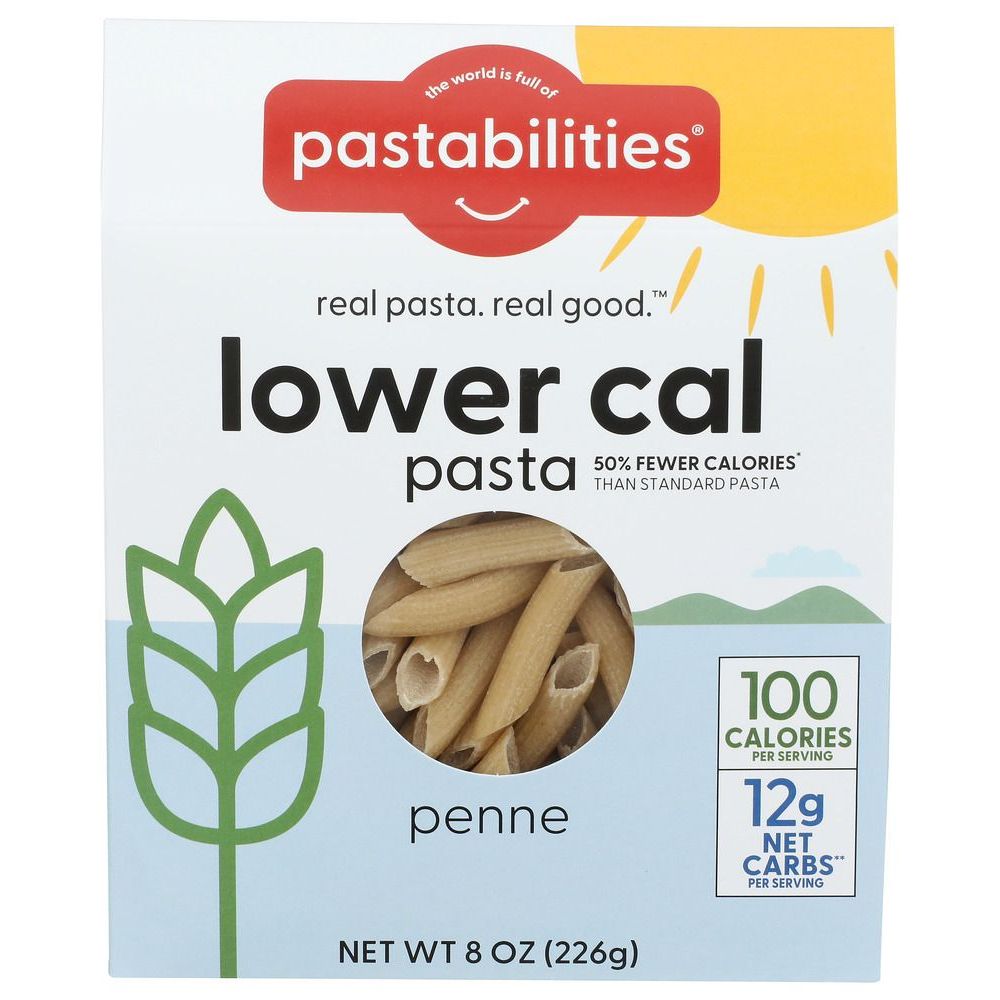 Pastabilities Lower Cal Penne Pasta, 8 Ounce -- 6 per case