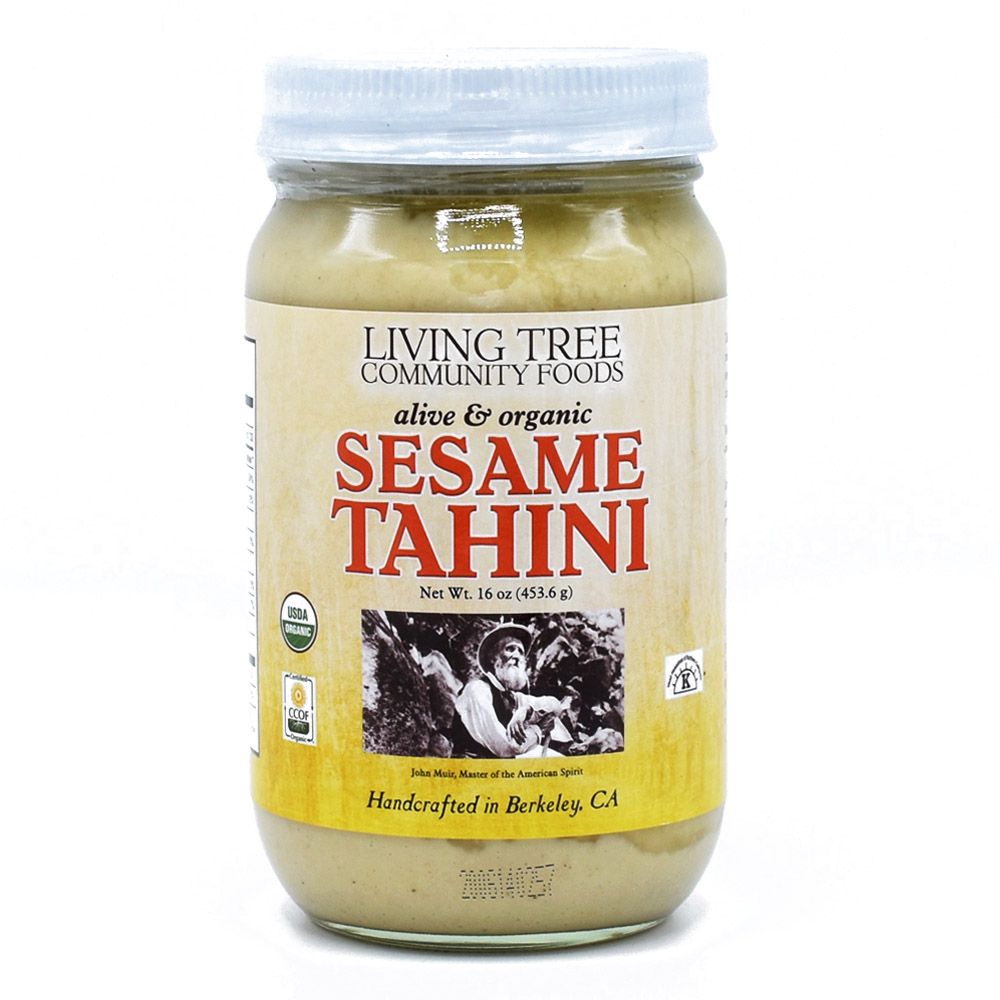 Living Tree Community Foods Organic Sesame Tahini, 16 Ounce -- 12 per case
