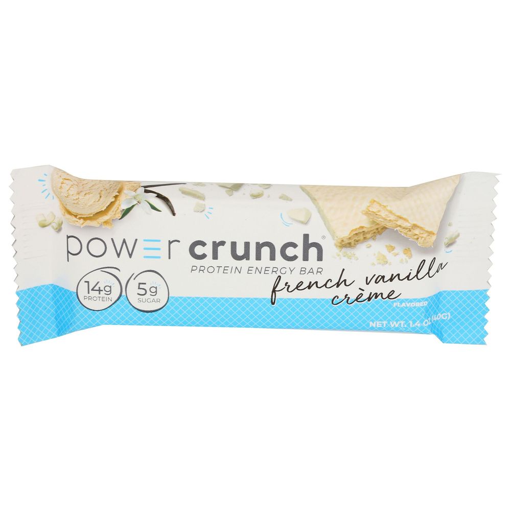 Power Crunch French Vanilla Creme Protein Energy Bar, 40 Gram -- 12 per ...