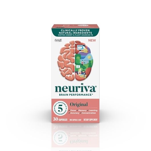 Neuriva Original Brain Performance Capsule - 30 count per pack -- 12 ...