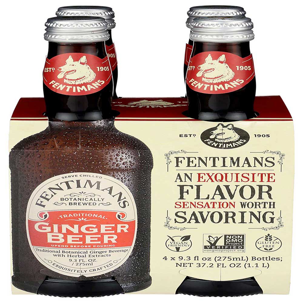 Fentimans Ginger Beer Beverage, 37.2 Fluid Ounce -- 6 per case