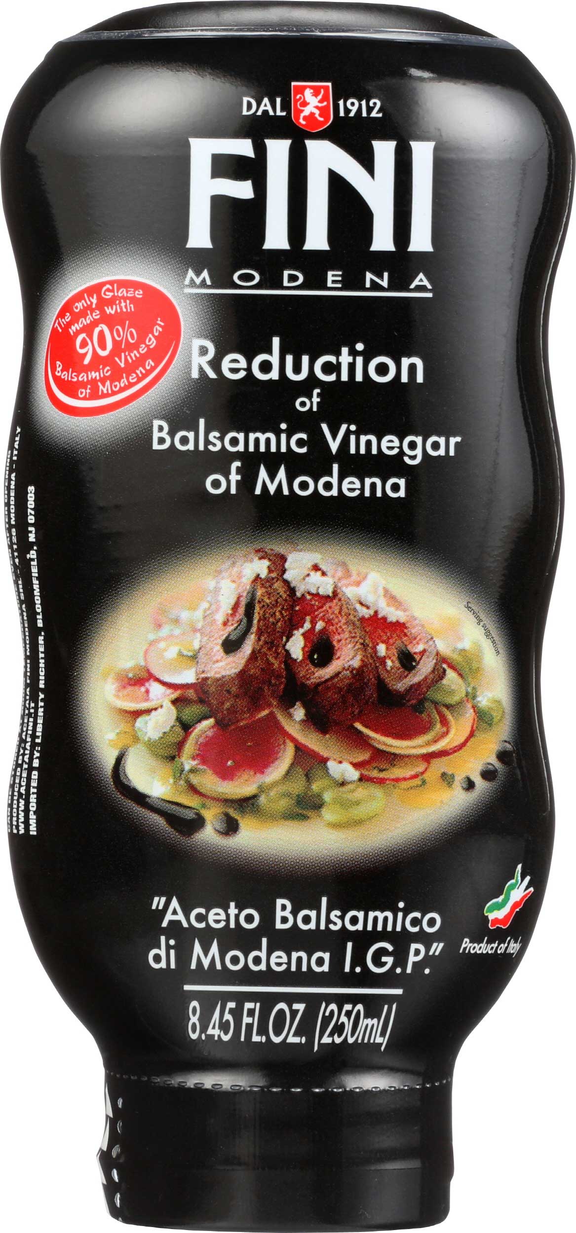 Fini Reduction of Balsamic Vinegar of Modena Glaze, 8.45 Ounce -- 6 per ...