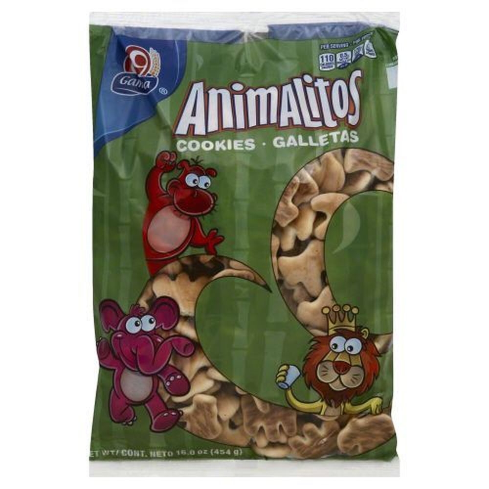 Gamesa Large Animalitos Cookies, 16 Ounce -- 12 per case