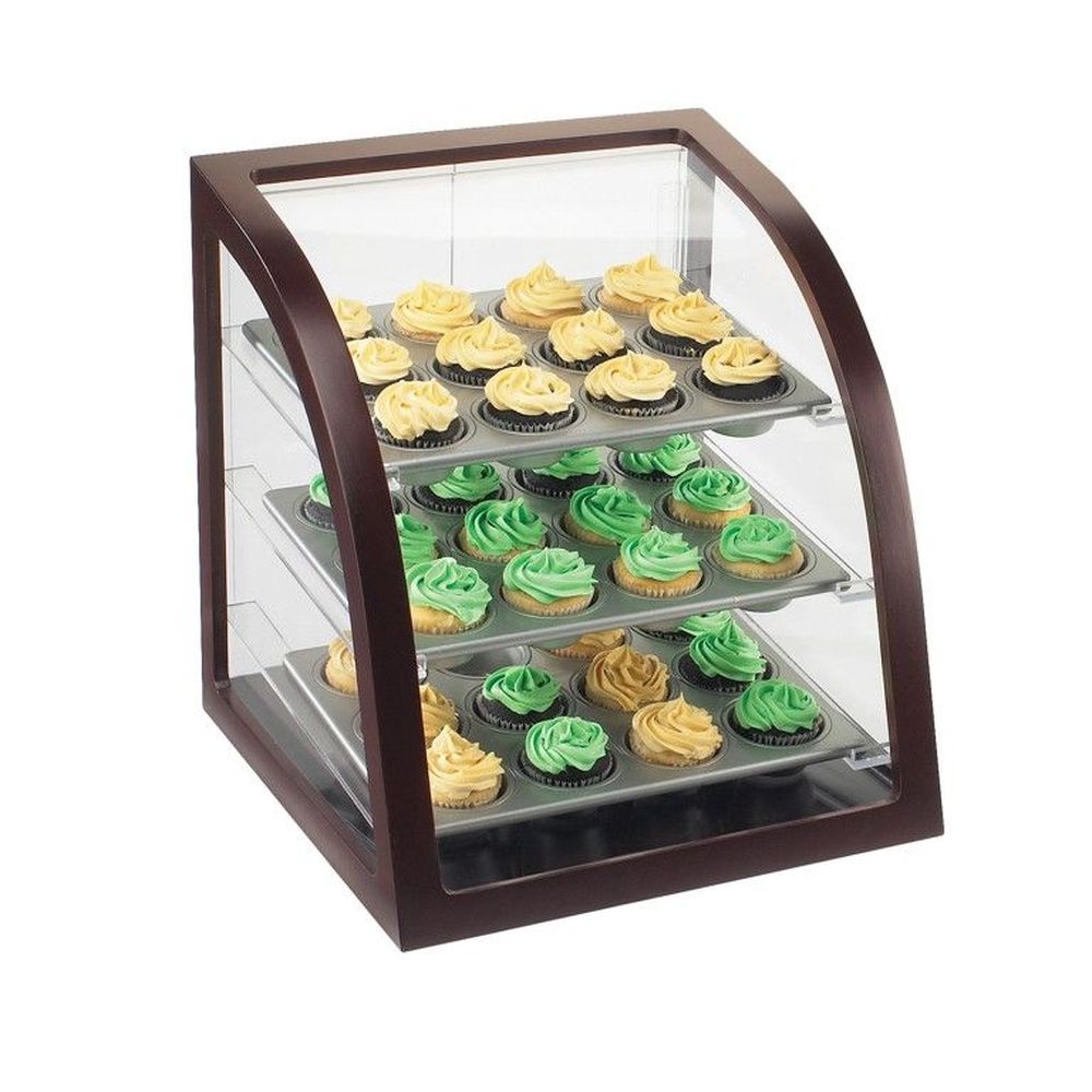 Cal-Mil Westport Euro Style Wood Frame Display Case, 17 x 17 x 18 inch