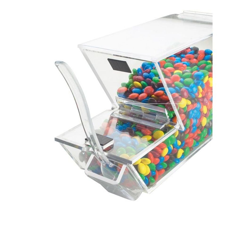 Cal-Mil Classis Acrylic Stackable Topping Dispenser with Holster, 4 x ...