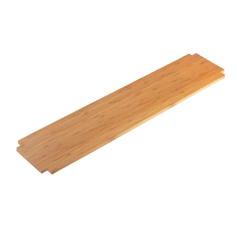 Cal-Mil Bamboo Rectangular Shelf for Interlink Elevation Risers, 7 x 32 ...