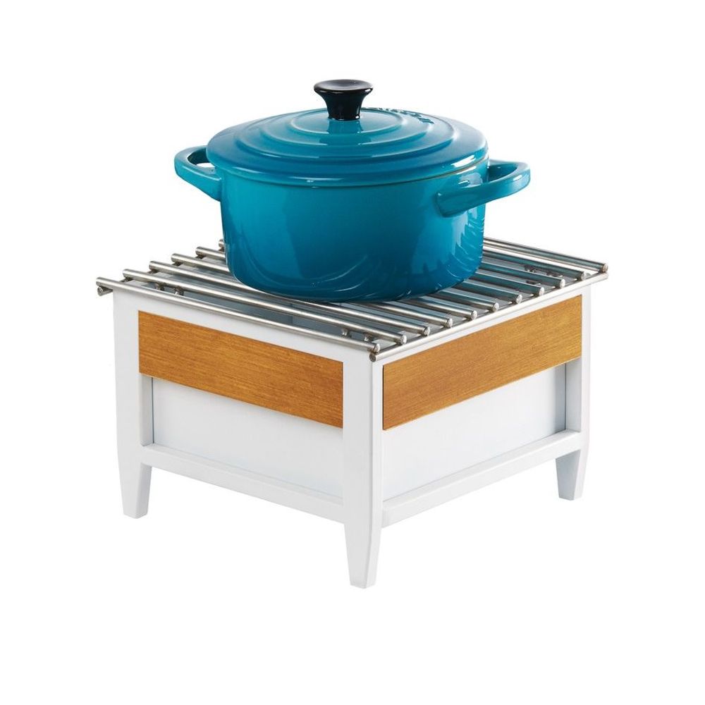 Cal-Mil Monterey White Chafer Alternative, 10 x 10 x 6.75 inch