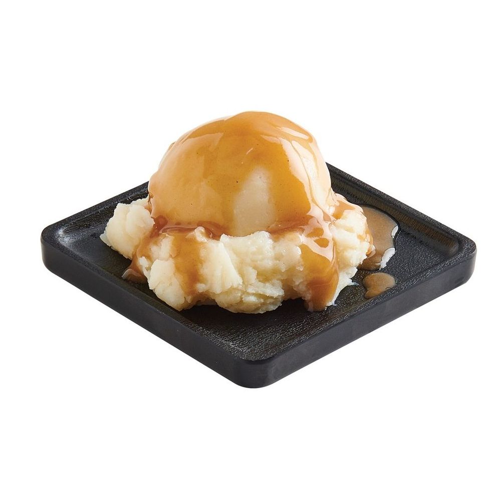 Cal-Mil Finn Black Square Modular Melamine Tray, 4 inch Width x 4 inch ...