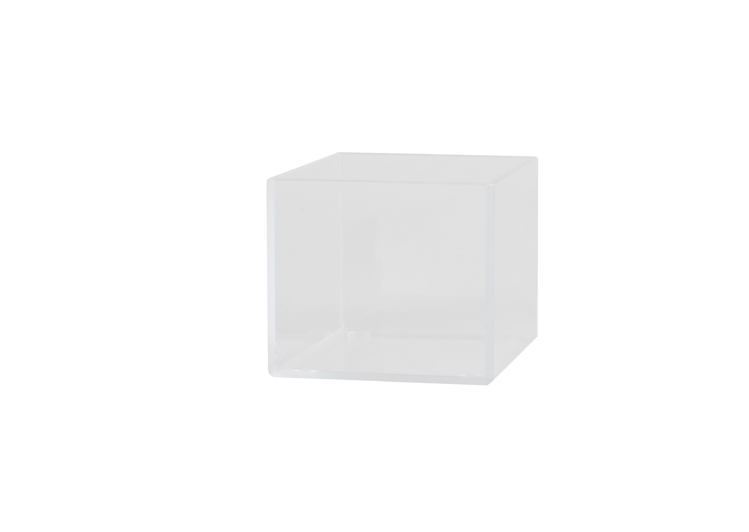 Cal Mil Modular Clear Acrylic Display Box, 4 inch Width x 4 inch Depth ...
