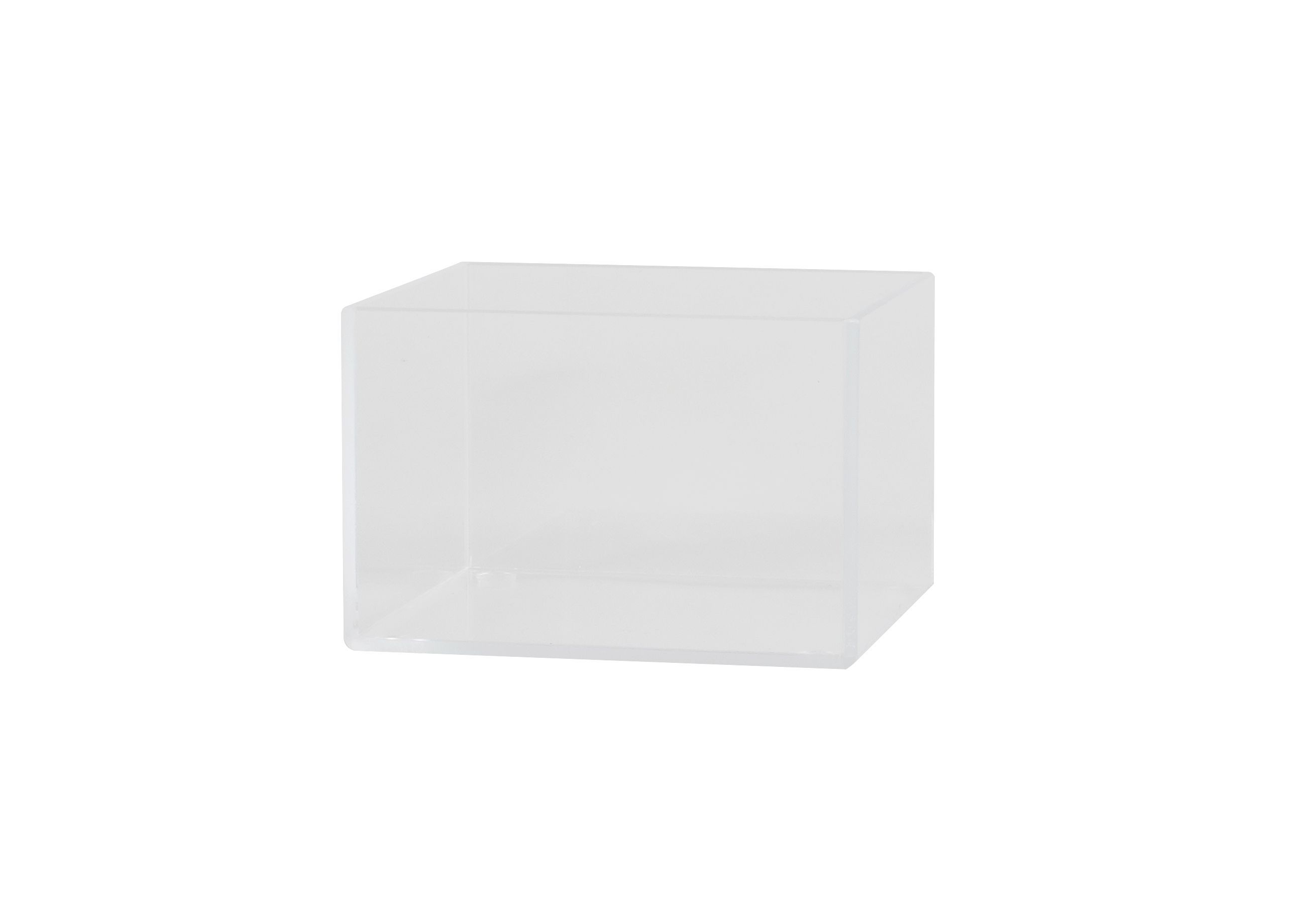 Cal Mil Modular Clear Acrylic Display Box, 6 inch Width x 6 inch Depth ...