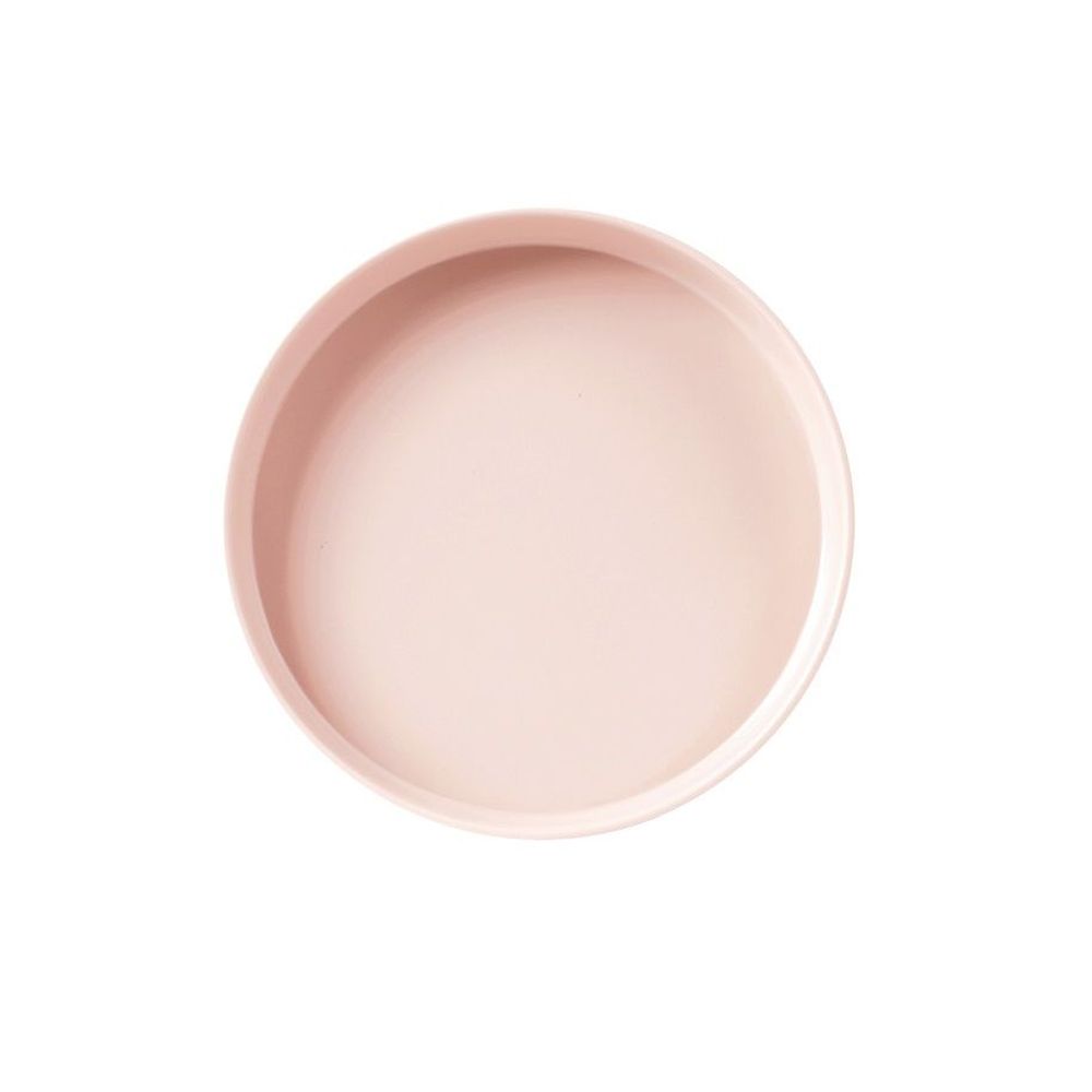 Cal-Mil Hudson Blush Raised Rim Melamine Plate, 10 inch Dia. x 1.5 inch ...