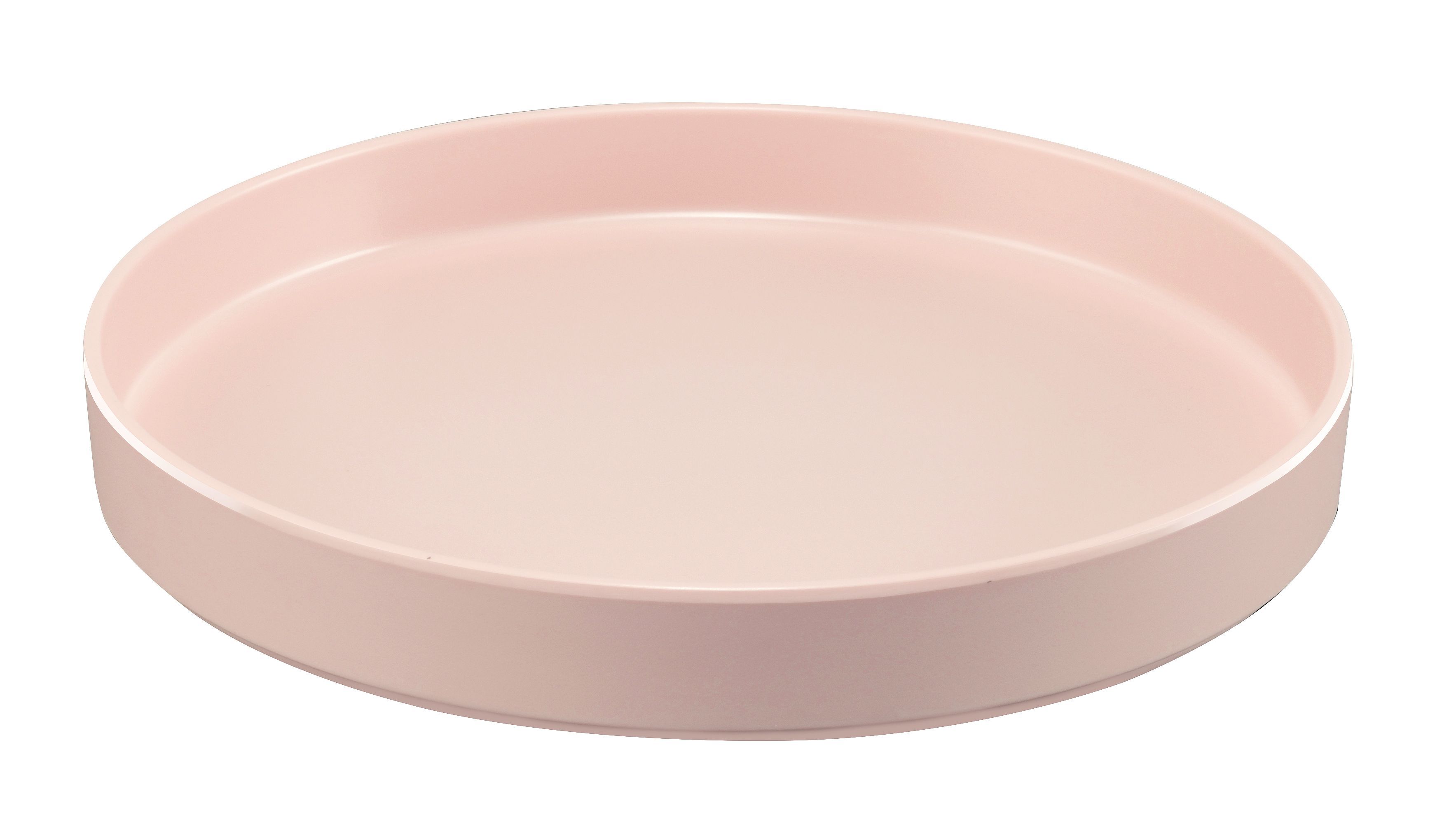 Cal Mil Hudson Blush Raised Rim Melamine Plate, 12 inch Dia. x 1.5 inch ...