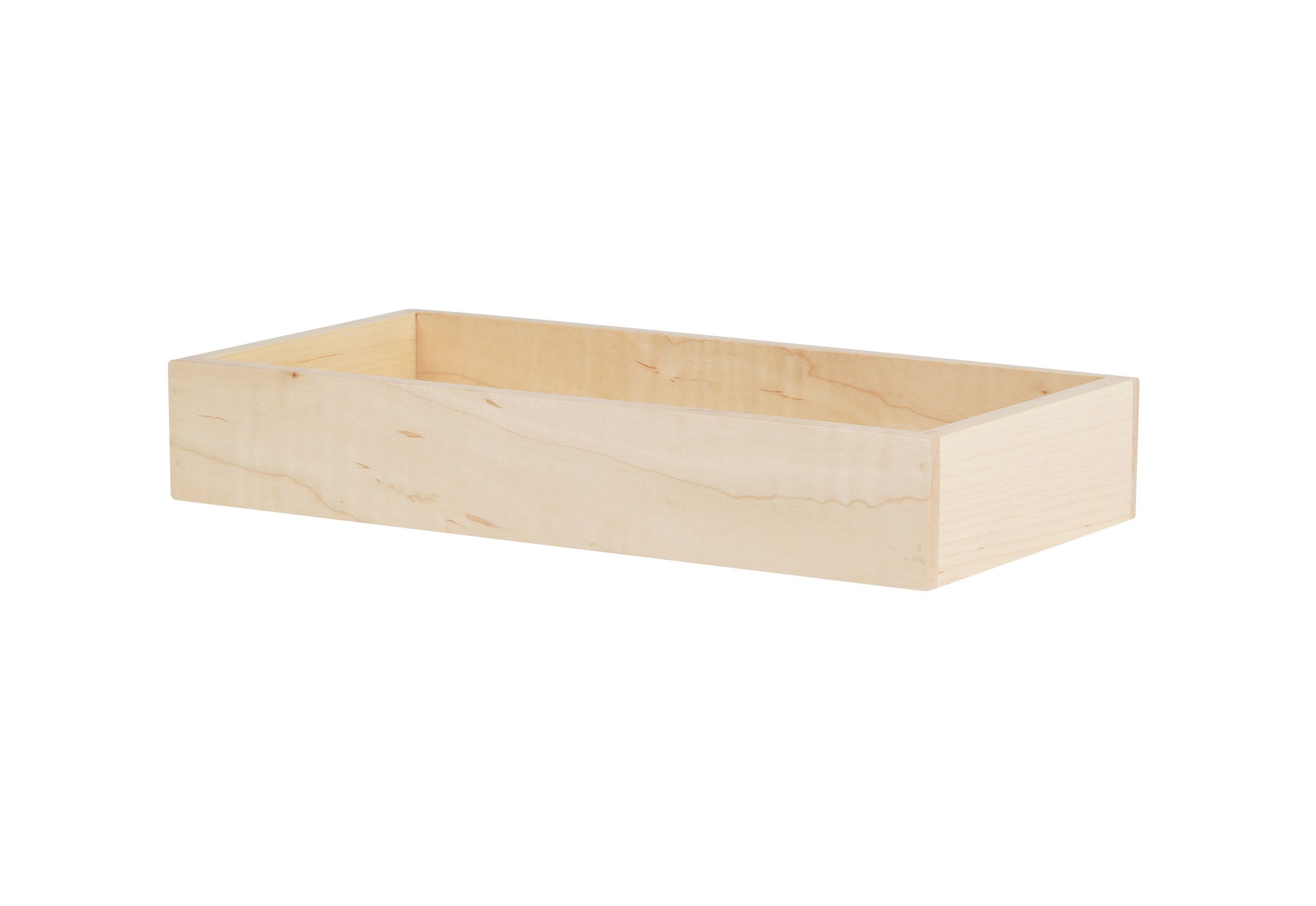 Cal Mil Blonde Merchandiser Box, 6 inch Width x 12 inch Depth x 2 inch ...