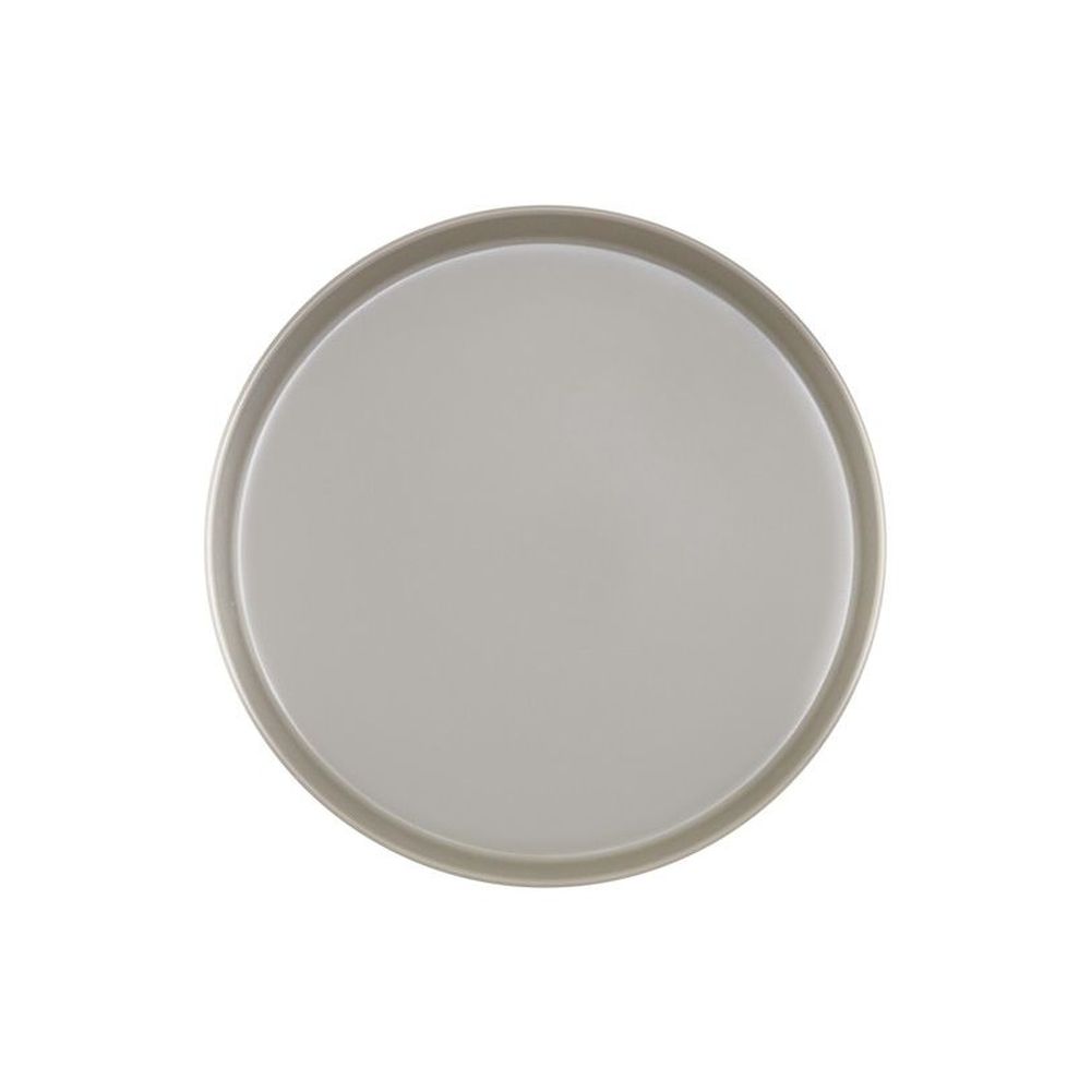 Cal-Mil Hudson Ash Raised Rim Melamine Plate, 8.2 inch Dia. x 1.5 inch ...