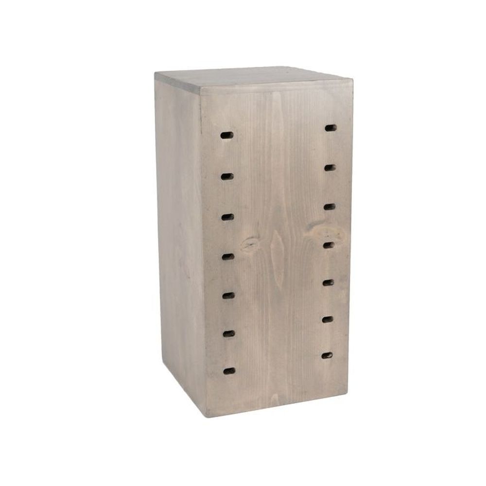 Cal-Mil Aspen Square Riser System, 9 inch Width x 9 inch Depth x 18 inch Height