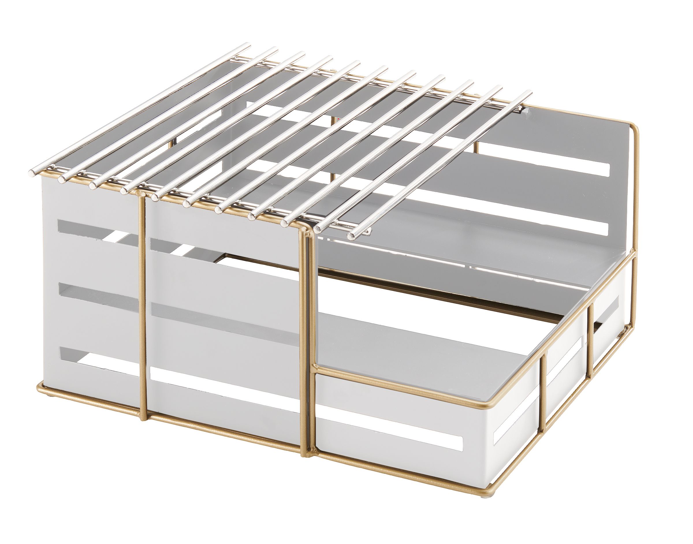 Cal Mil Empire White Butane Stove Frame, 14.25 inch Width x 13 inch ...