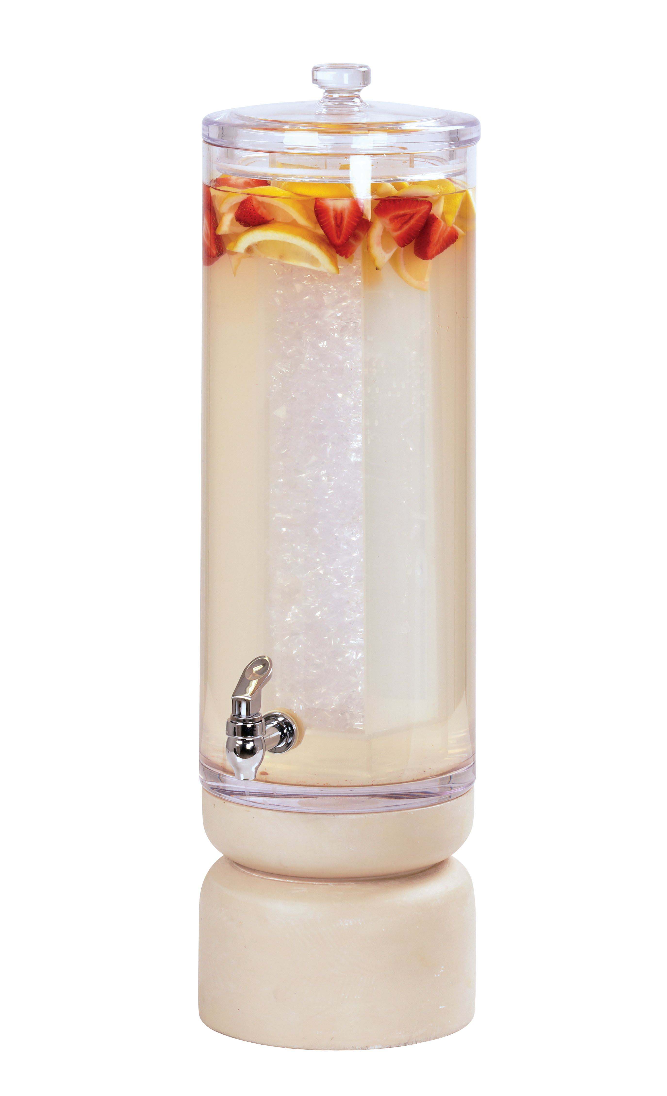 Cal Mil Newport Beverage Dispenser with Ice Chamber, 3 Gallon Capacity ...