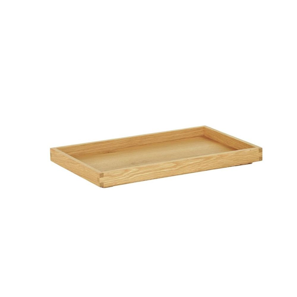 Cal-Mil Sydney Oak Tray, 12 inch Width x 20 inch Depth x 1.5 inch Height