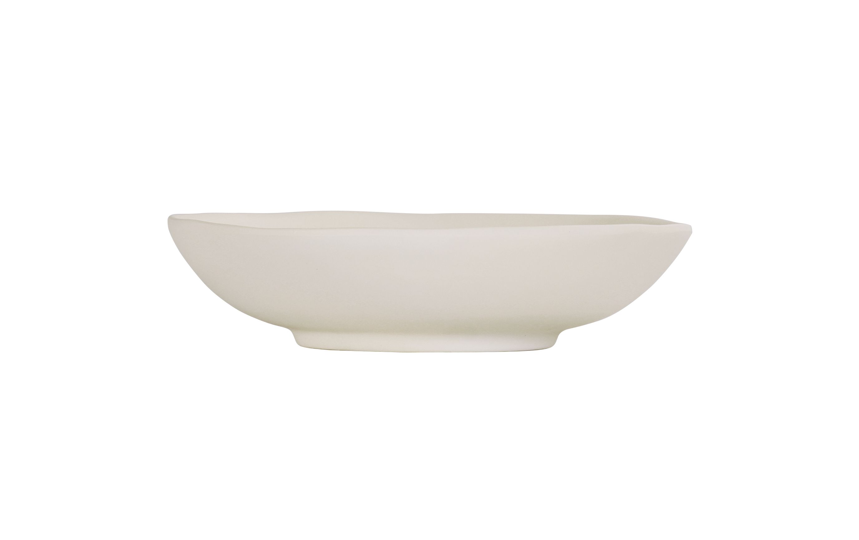 Cal Mil Hand Thrown Ivory Melamine Coupe Bowl, 24 Ounce Capacity ...