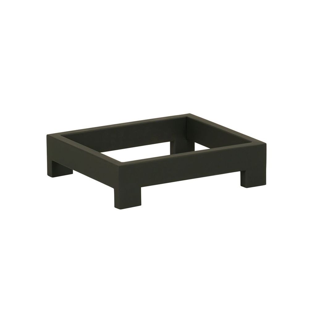 Cal-Mil Sydney Sleek Black Metal Riser, 10 inch Width x 12 inch Depth x ...